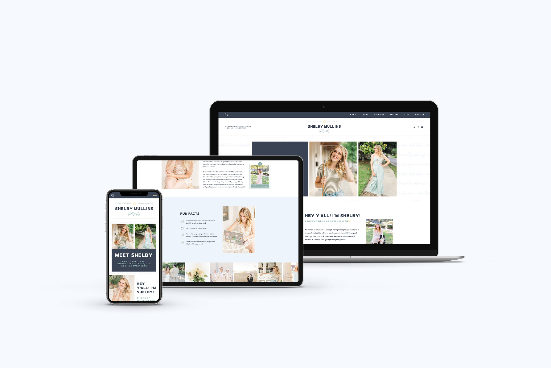 Website Template Customization for Shelby Mullins Photography - MK ...